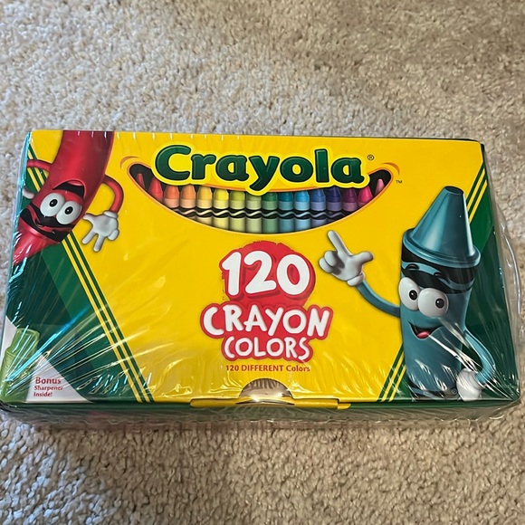 Crayola | Toys | Crayola 2 Crayon Colors With Bonus Sharpener | Poshmark